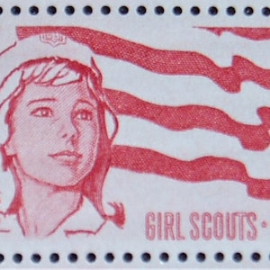 Mint 4c Stamp Sheet, Girl Scouts, Scott Catalog #1199 X 50 Stamps - Etsy