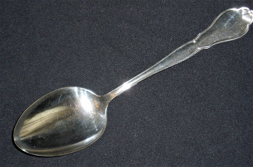 Vintage Atla Danish Silverplate Serving Spoon - Etsy