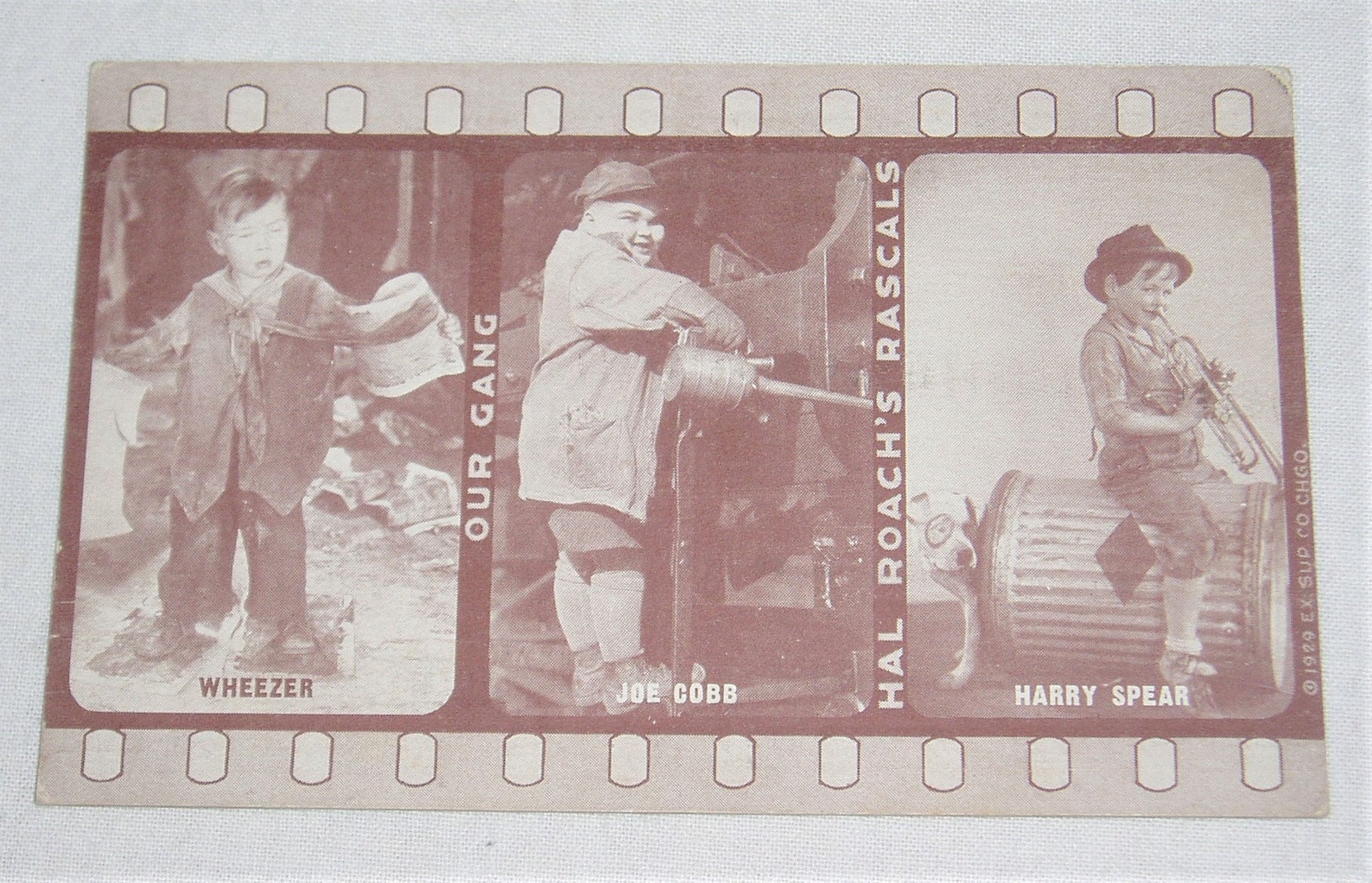 Our Gang Postcard, Wheezer, Joe Cobb, Harry Spear, Coupon Card, 2nd ...