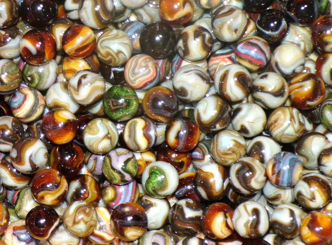 25 Marbles for Artisans, DAS Pot O' Gold Run, 3/4" - Etsy
