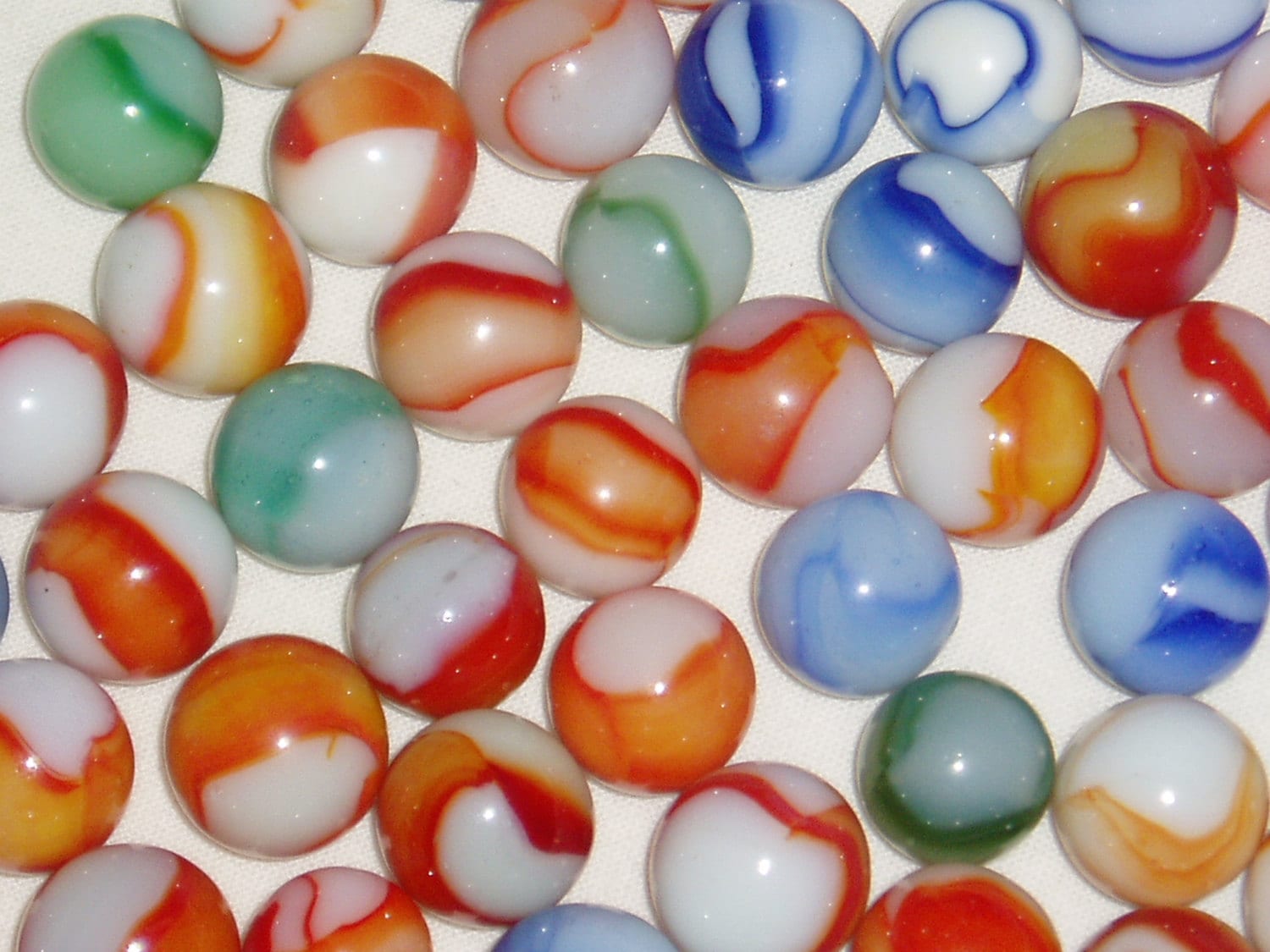 Peltier Marbles Peltier Rainbo Baseball and Bloodies Types X - Etsy