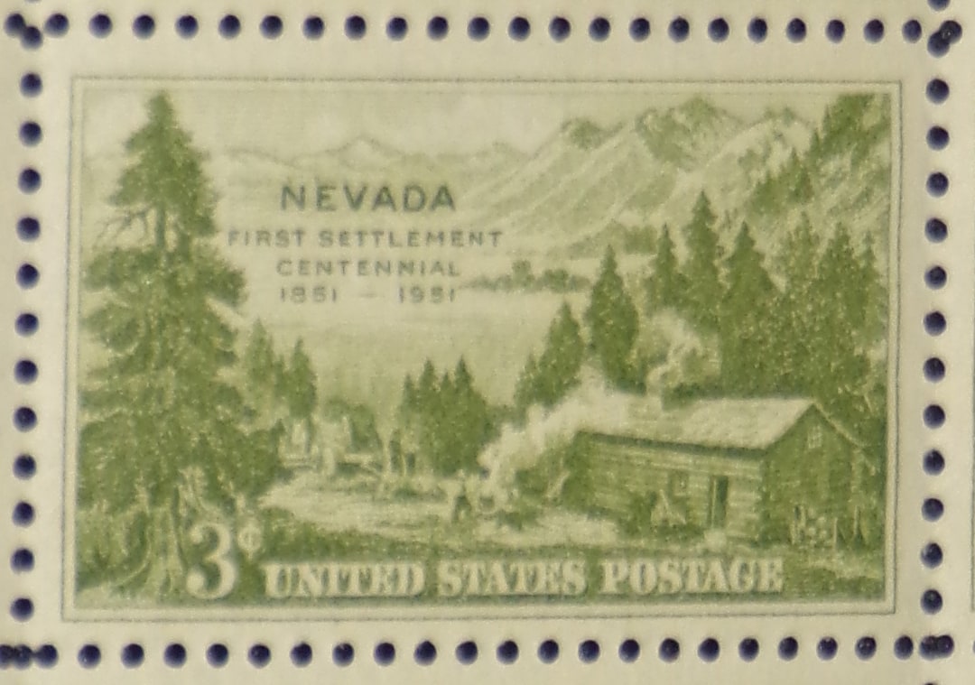 Mint 3c Stamp Sheet, Nevada Settlement, Scott Catalog #999 X 50 Stamps ...