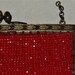 Antique Red Flapper Purse, Micro-beads, Vine Design - Etsy
