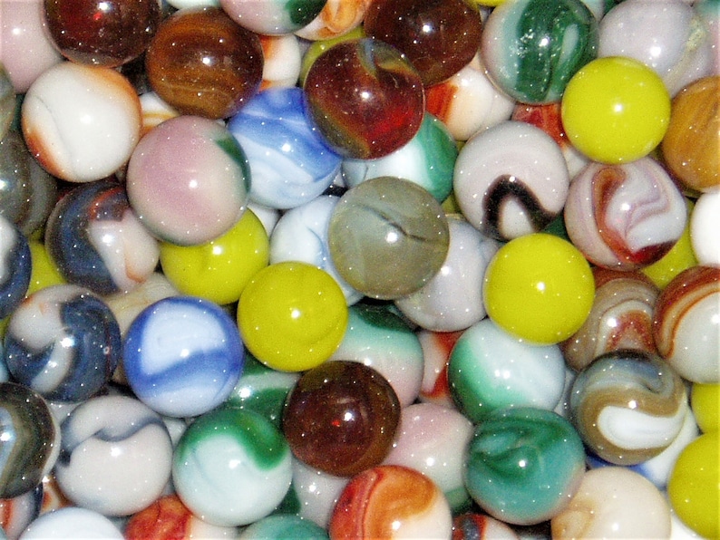 Jabo Classics Marble Mix, 30 Marbles - Etsy