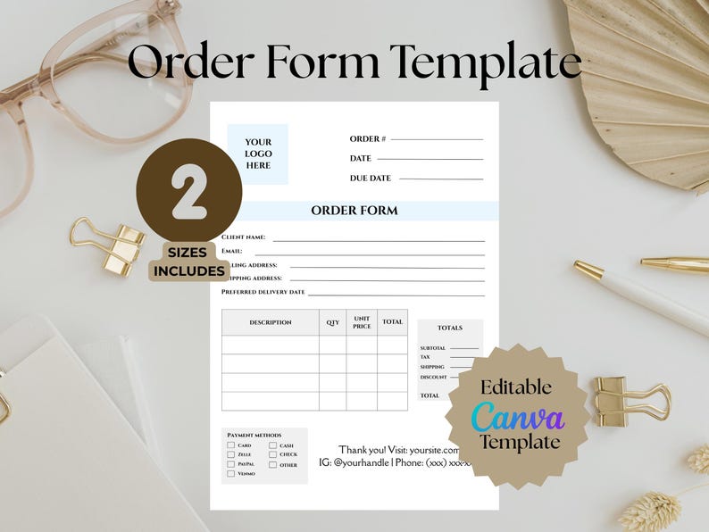 Order Form, Order Form Template, Payment Sign, Price List Template ...