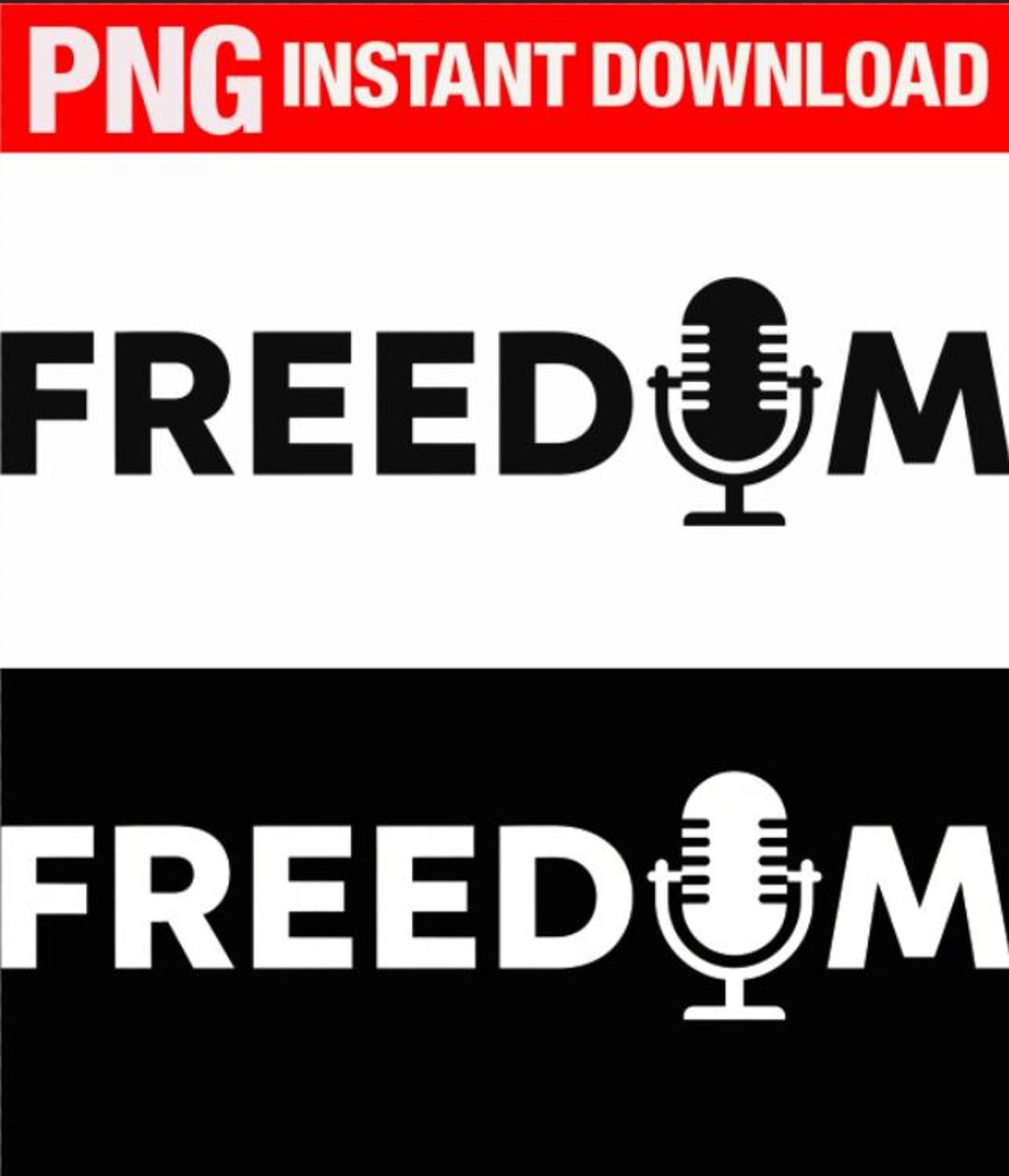 Freedom Microphone PNG, Free Speech SVG, Political Protest Design ...