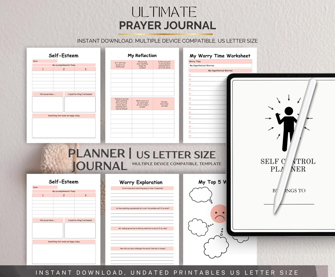 Self-control Activity Planner for Kids, Emotional Regulation Workbook ...