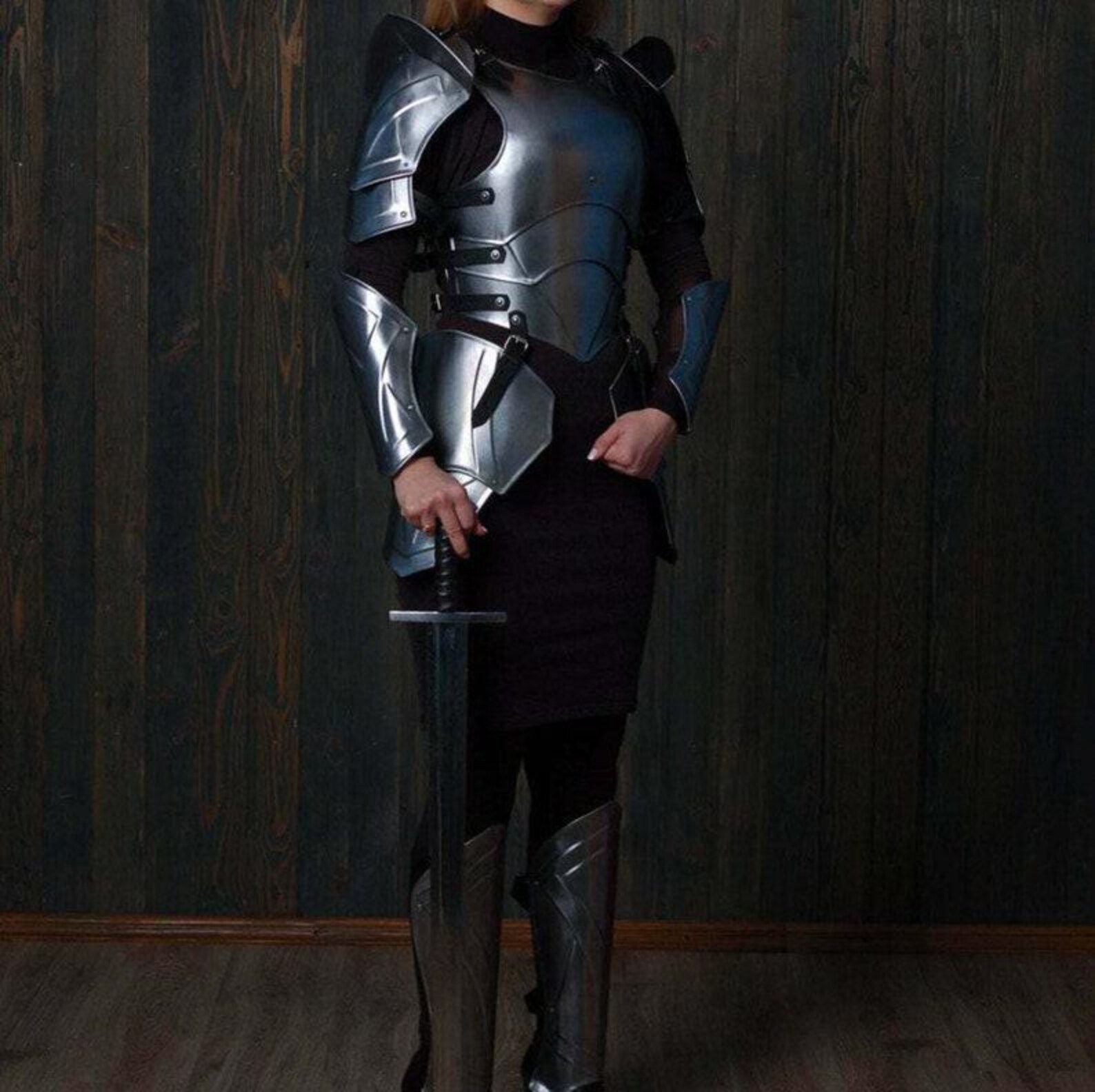 Handmade Steel Lady Knight Armor Costume: Medieval Female Cuirass - Etsy