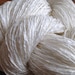 Linen Chainette Yarn, Knitting, Weaving, Crochet, Bleached White, 100 ...