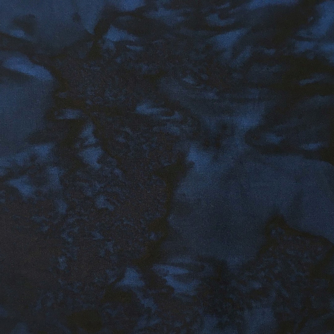 Hoffman Batik Fabric, by the Half Yard, 1895-682-DEEP BLUE - Etsy