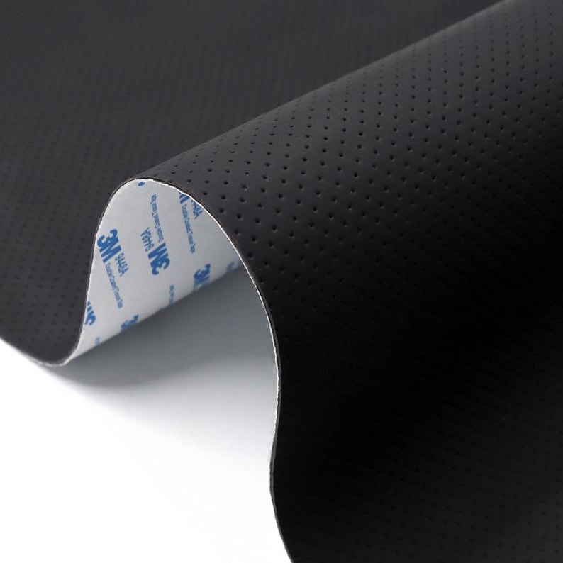 Self Adhesive Perforated Leather for Upholstery and Restoration of Car ...