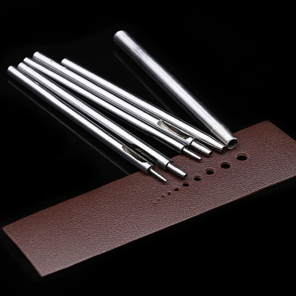 Leather Hole Punch Set: 0.5-3.5mm Round Steel Punches - Etsy