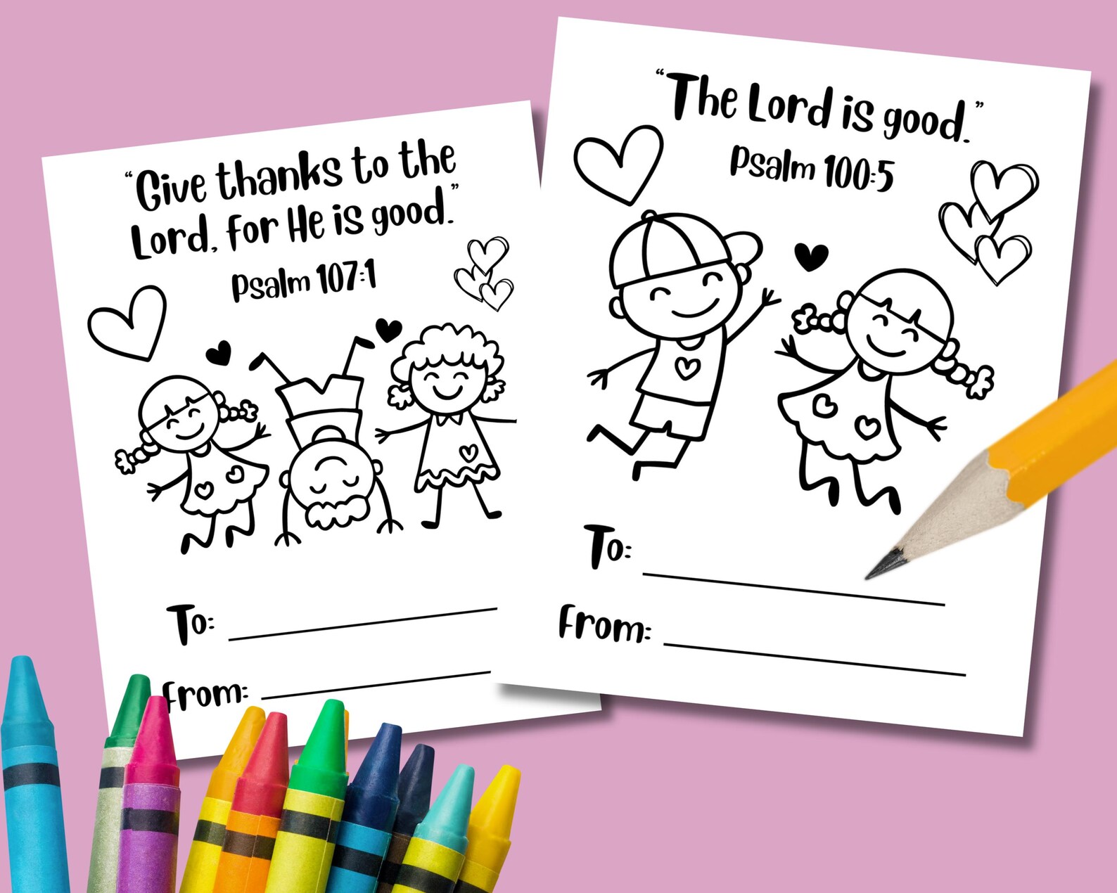 Bible Verse Valentine Cards for Kids | Christian Valentines Printable ...