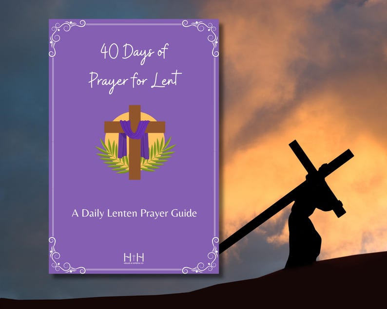 40 Days of Prayer for Lent | Lenten Prayer Cards | Easter Preparation ...