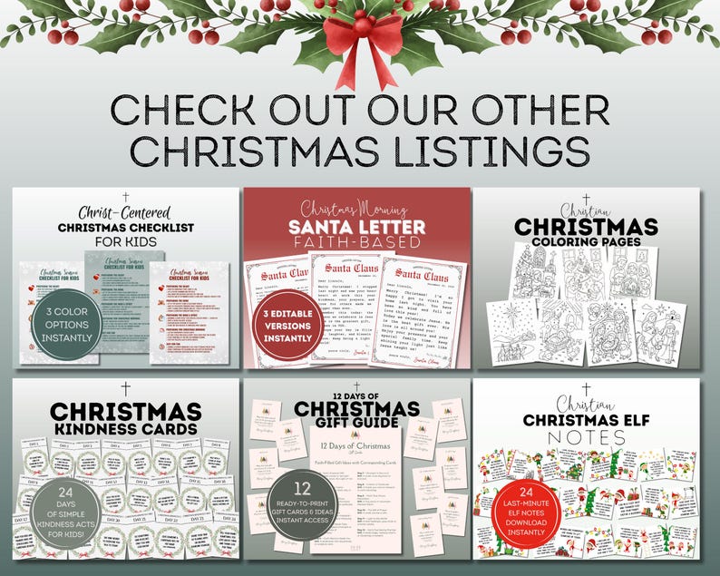 12 Days of Christmas Gift Guide – Faith-filled Gift Ideas + Printable ...
