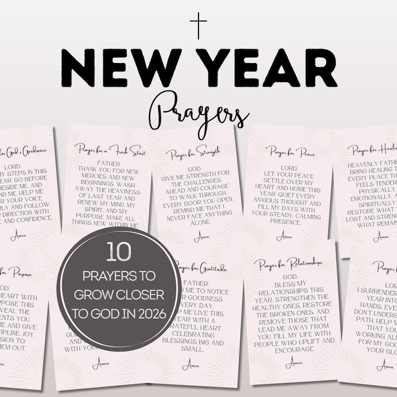 Christian New Years 2026 - Etsy