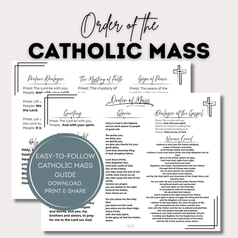 Prayer Guide Catholic - Etsy