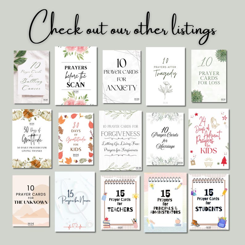 Word of the Year BUNDLE | Heal, Renew, Rest and Peace | Healing ...