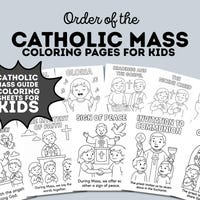 Saint Maria Goretti Coloring Page - Etsy