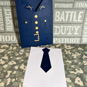Military Jacket Pocket Card - Etsy