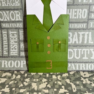 Military Jacket Pocket Card - Etsy