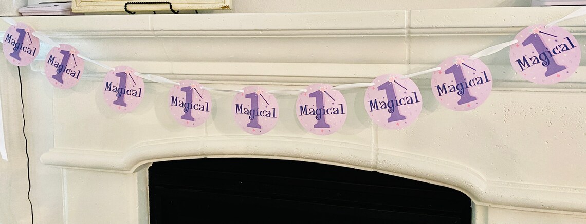 Printable Magical One Banner | Etsy