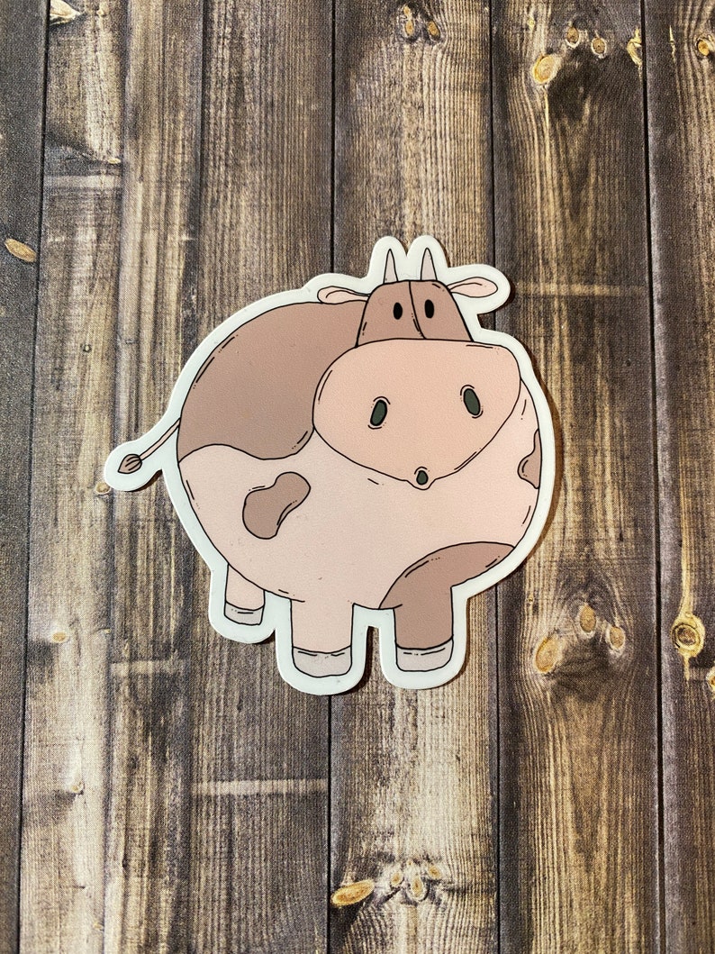 Mr Moo Sticker Decal Water Resistant - Etsy
