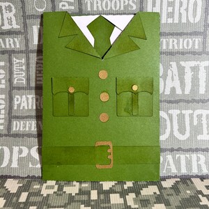 Military Jacket Pocket Card - Etsy