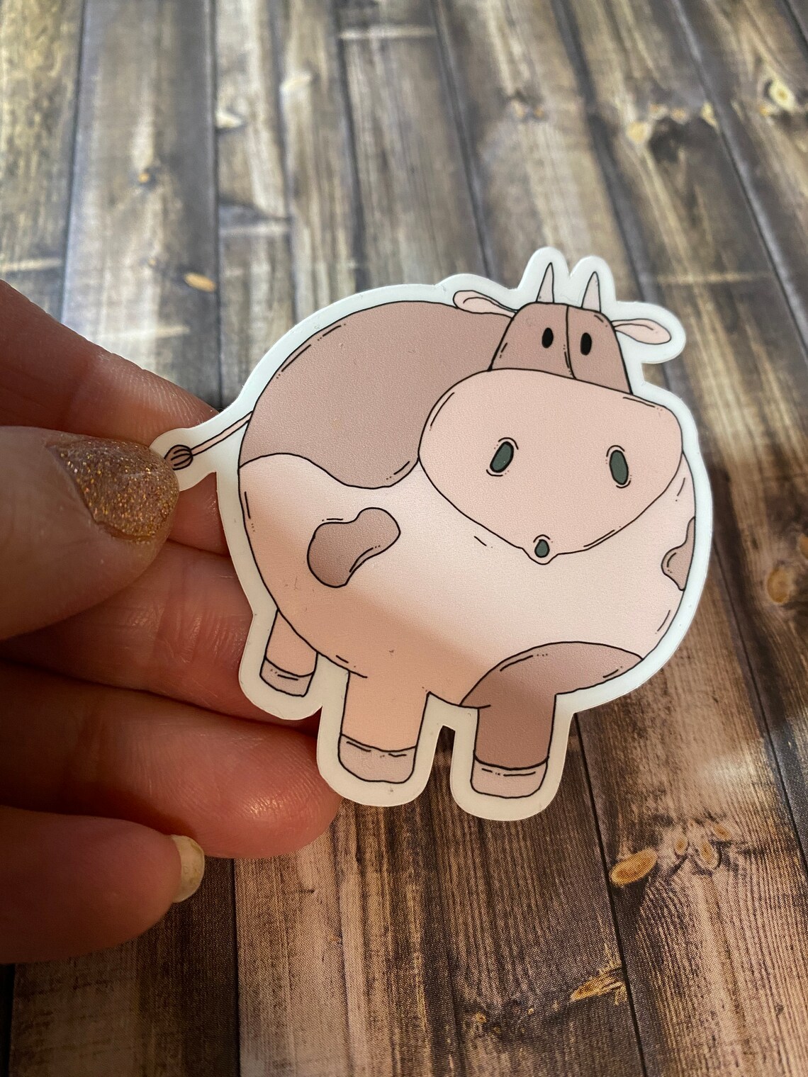 Mr Moo Sticker Decal Water Resistant - Etsy