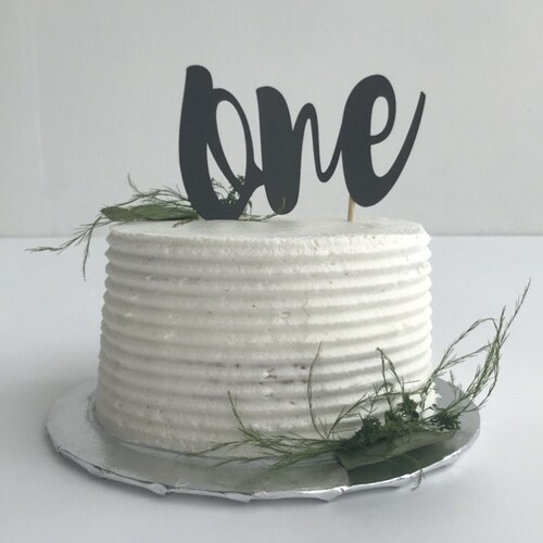 One Cake Topper I Am One First Birthday Party Decoration - Etsy