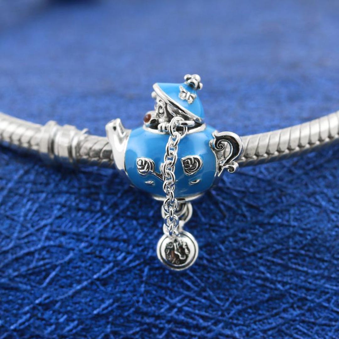 Silver Pandora Alice in Wonderland, Unbirthday Party Teapot Charm - Etsy