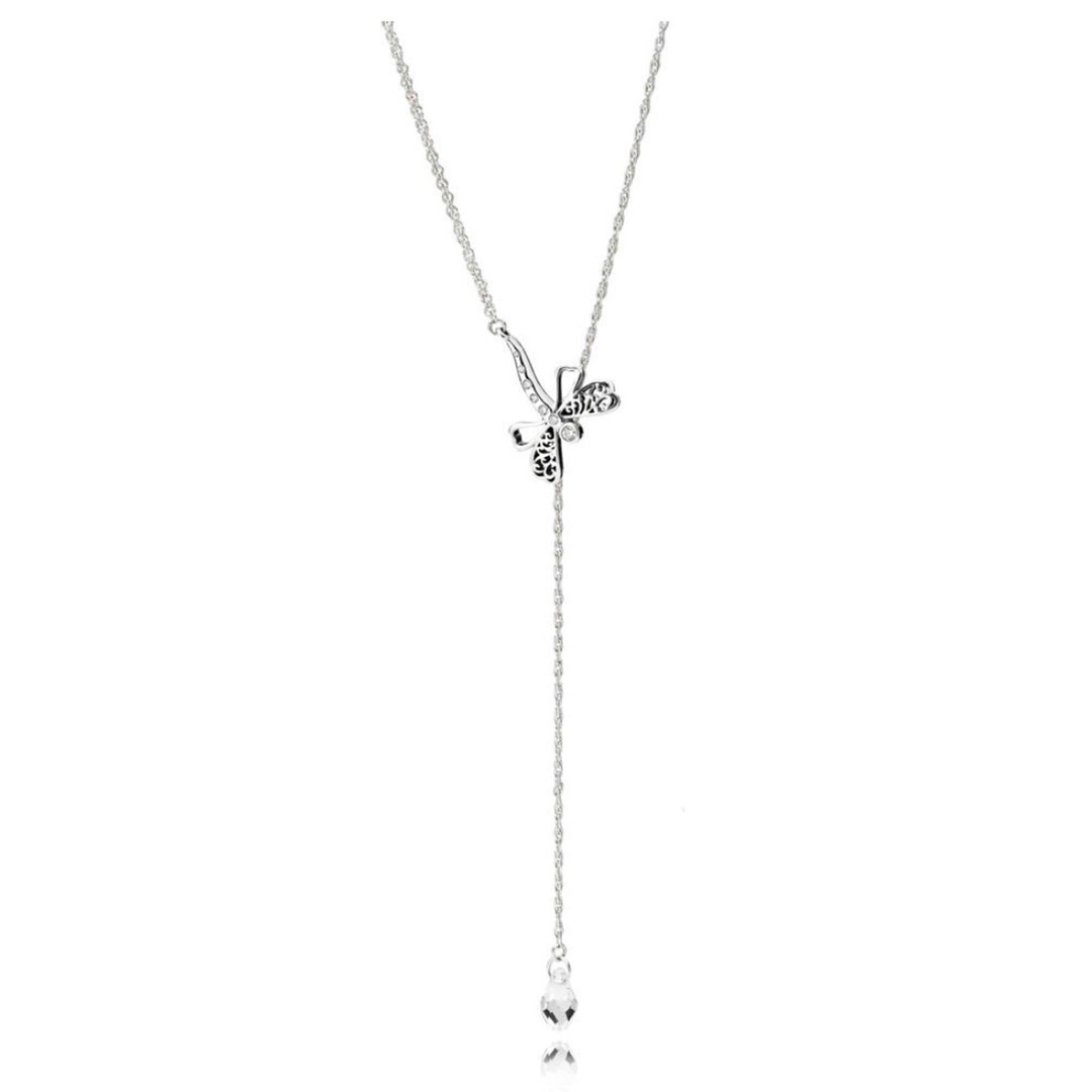 Pandora Dreamy Dragonfly Drop 65 Cm Necklace - Etsy