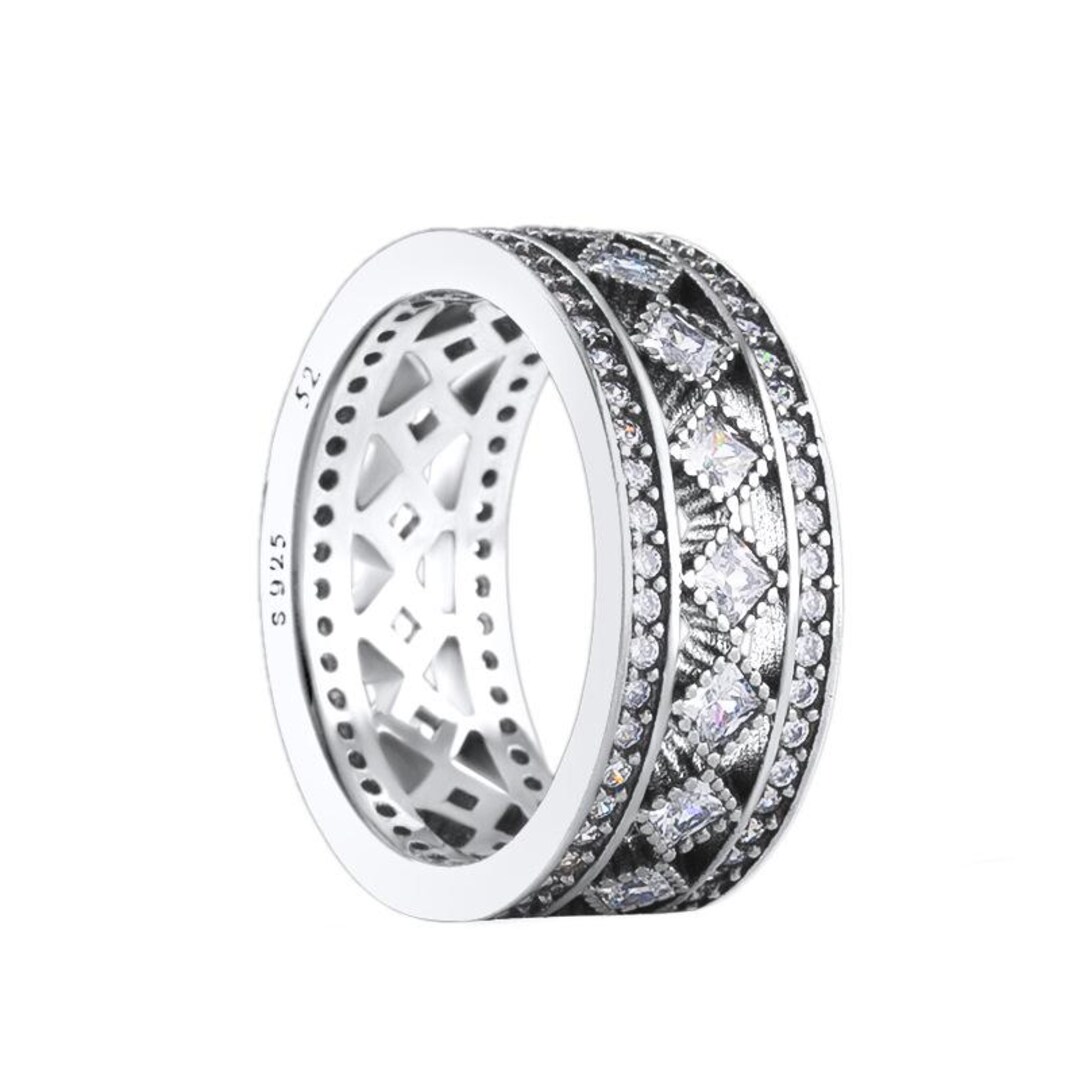 Pandora Ring, Vintage Fascination Ring, Clear Cz - Etsy
