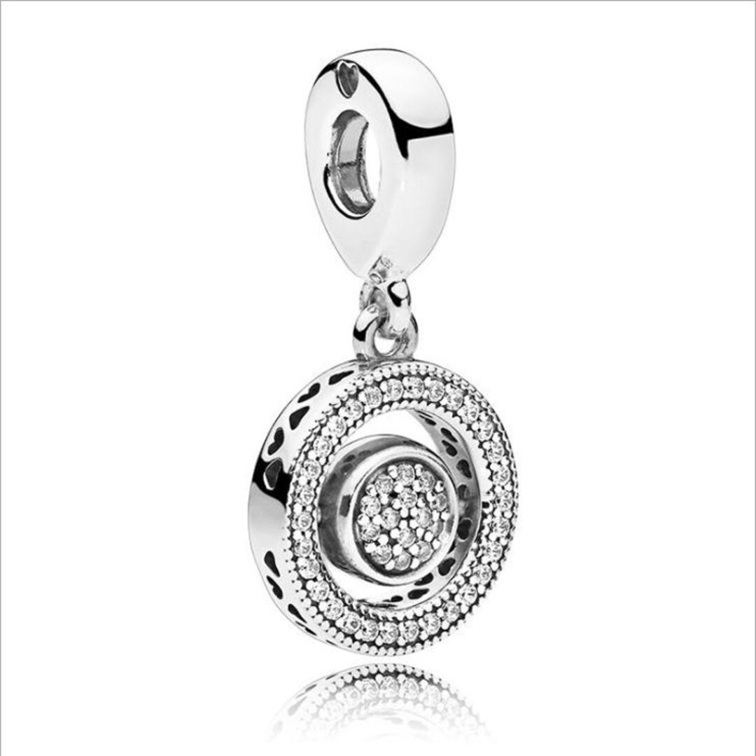 Pandora S925 Silver Spinning Pandora Signature Pendant - Etsy