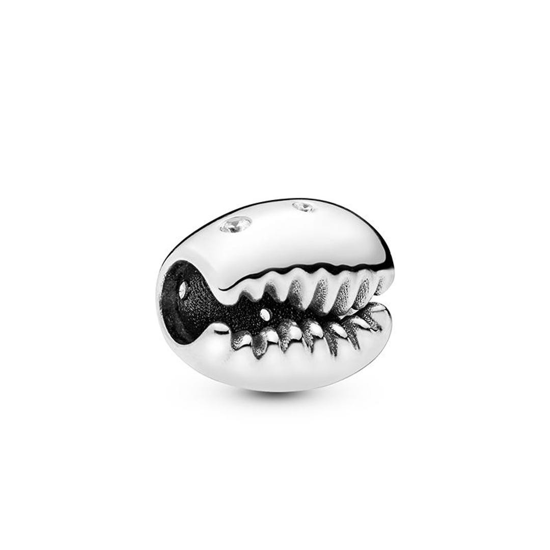 Pandora Sparkling Coffee Bean Shell Charm - Etsy