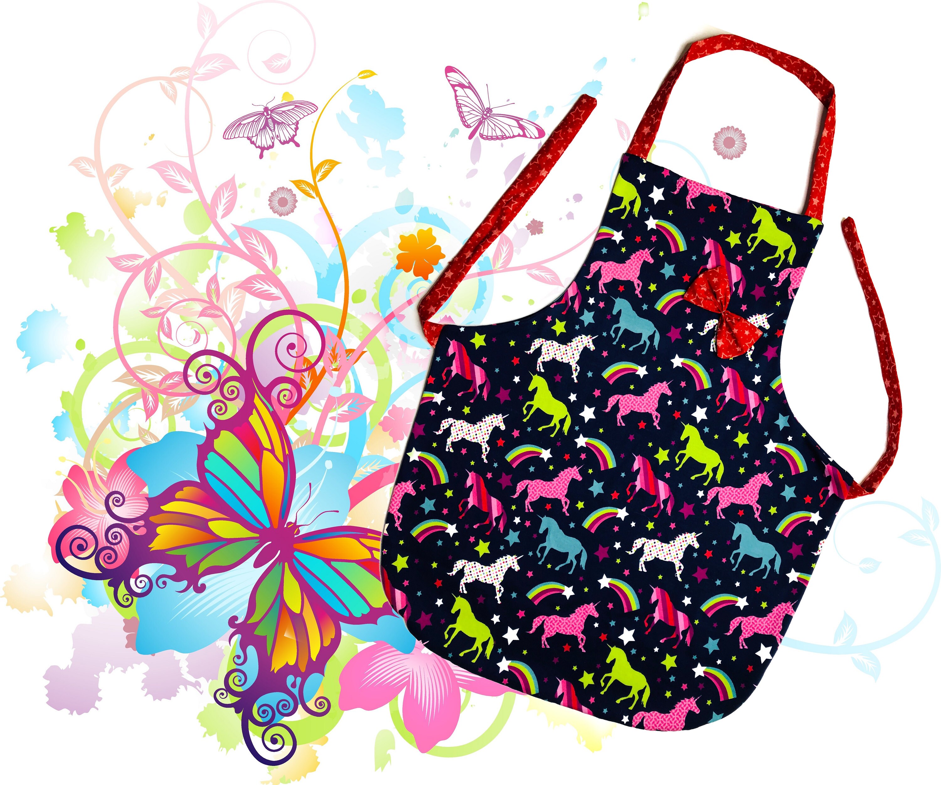 Kids Apron Tutorial and Chef Hat Pattern Sewing Patterns | Etsy Australia