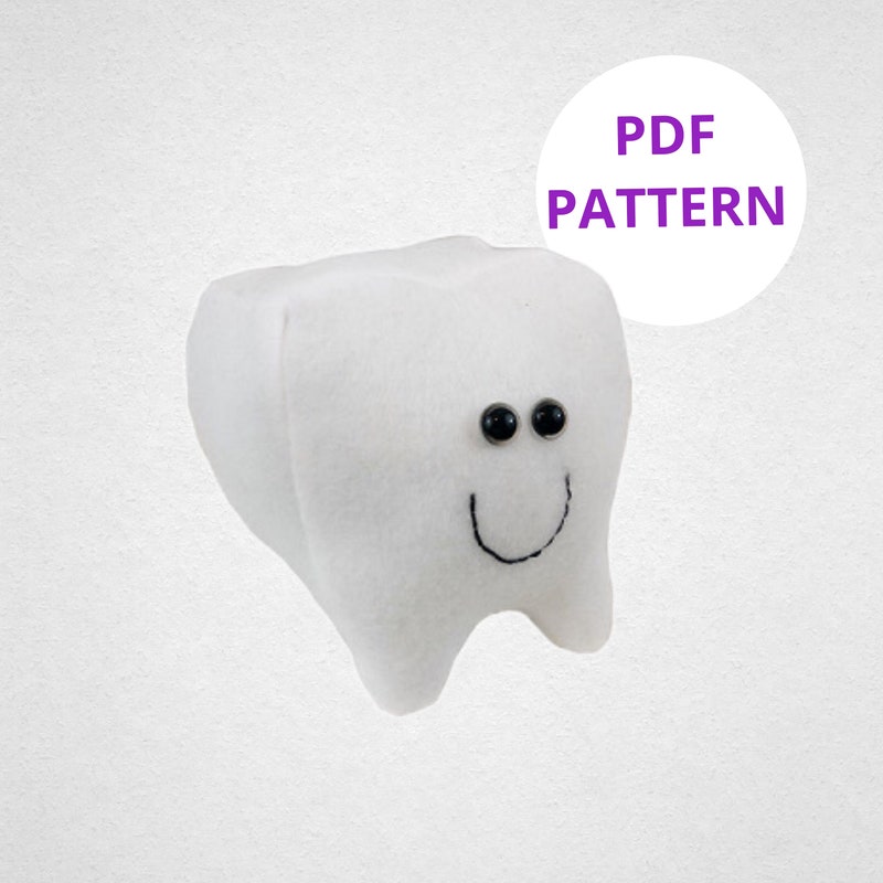 Tooth Sewing Pattern - Etsy