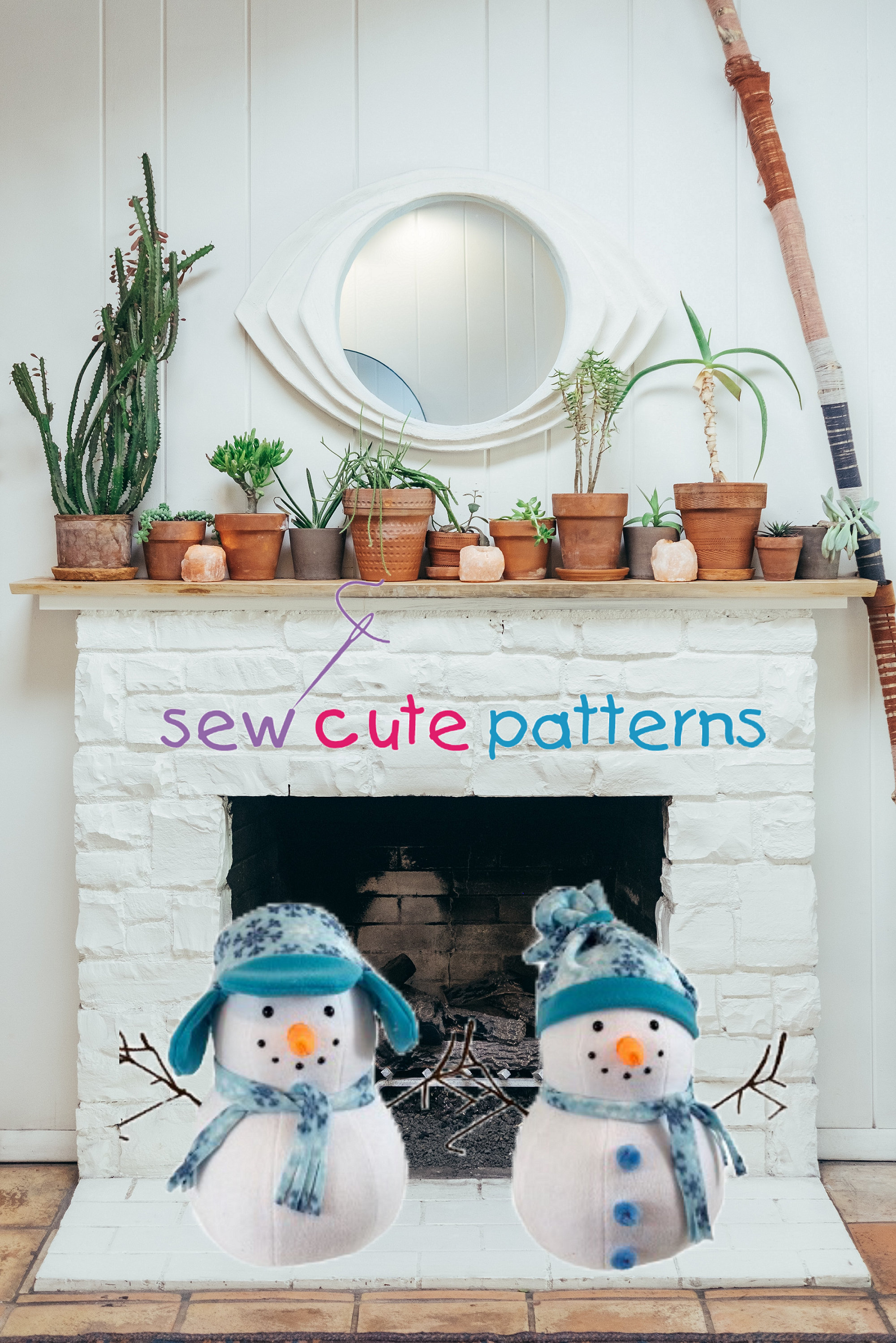 Stuffed Snowman Pattern Christmas Pattern DIY Snowman | Etsy