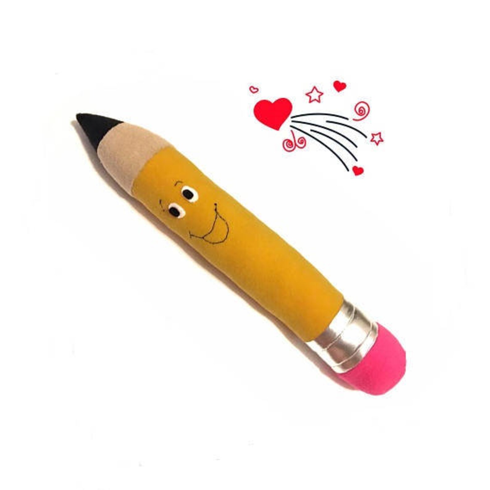 Plush Toy Pencil Pattern Plushie Pattern Stuffed Pencil | Etsy