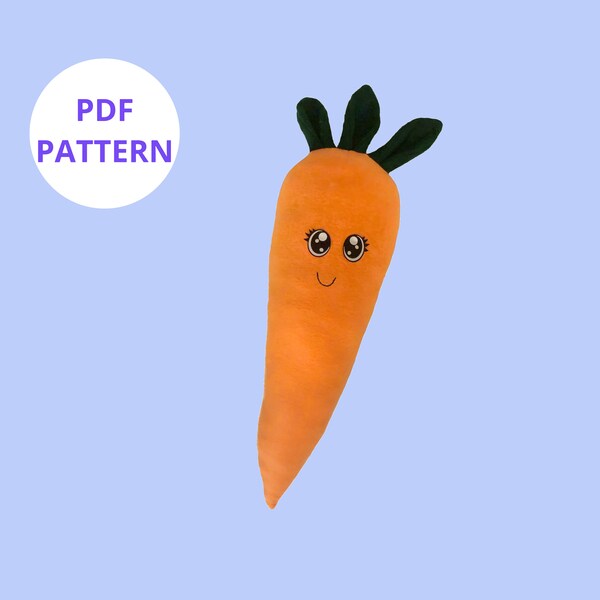 Carrot Plush - Etsy