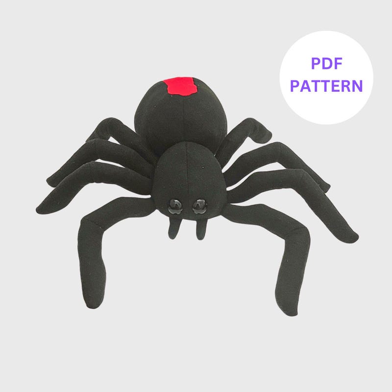 Spider Plush - Etsy