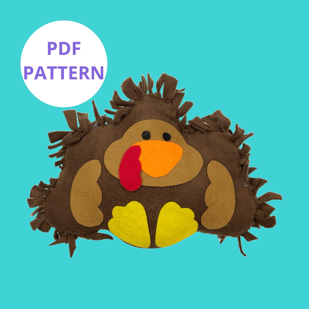 Turkey Pattern Thanksgiving Pattern Turkey Template - Etsy
