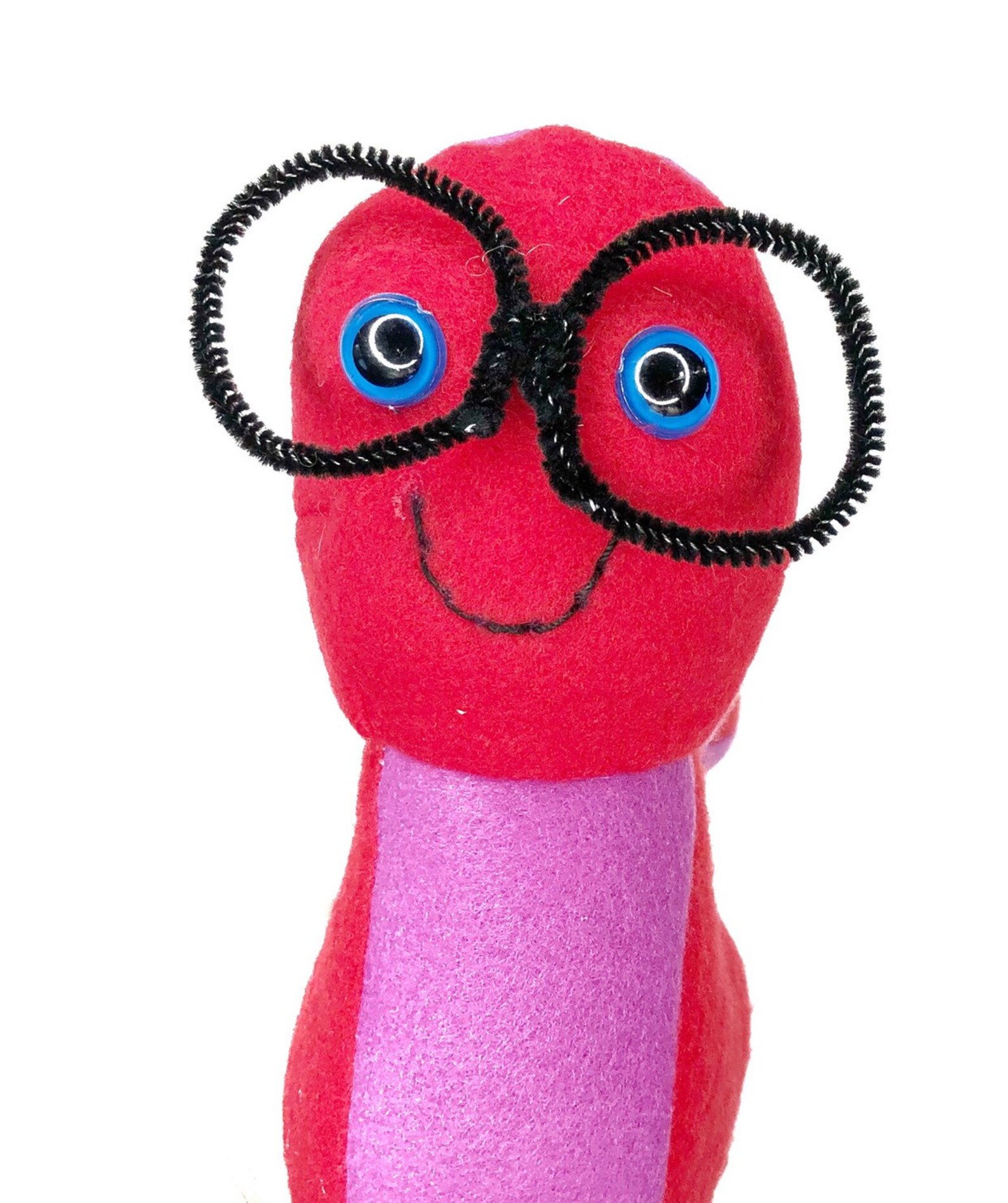 Bookworm Stuffed Animal Sewing Pattern Soft Toy PDF | Etsy