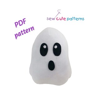 Ghost Pattern Sewing DIY Halloween Decorations Ghost - Etsy