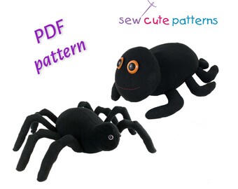 Spider Plush Pattern - Etsy Australia