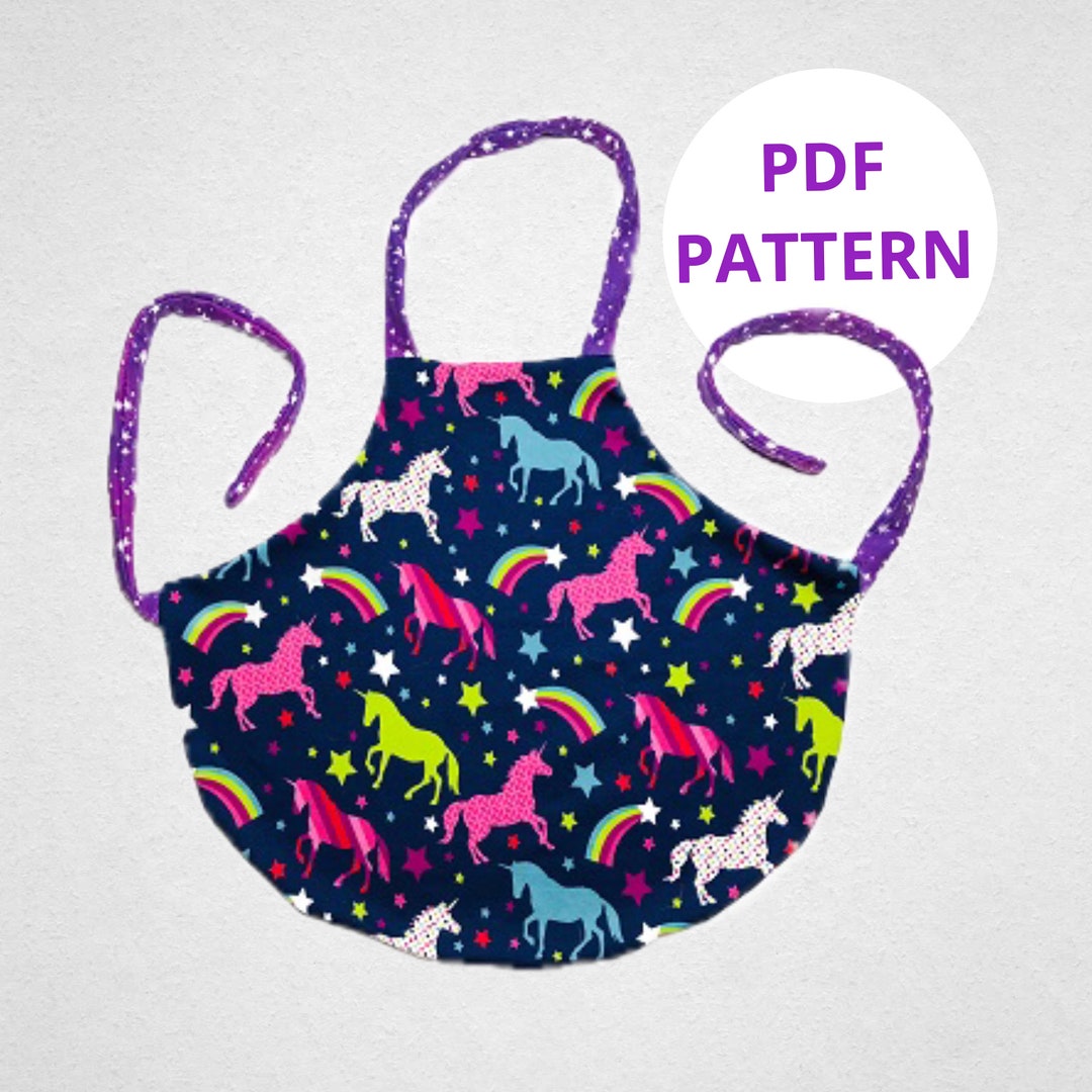 Child's Apron Pattern | Sewing Pattern | Apron PDF | Children's Cute ...