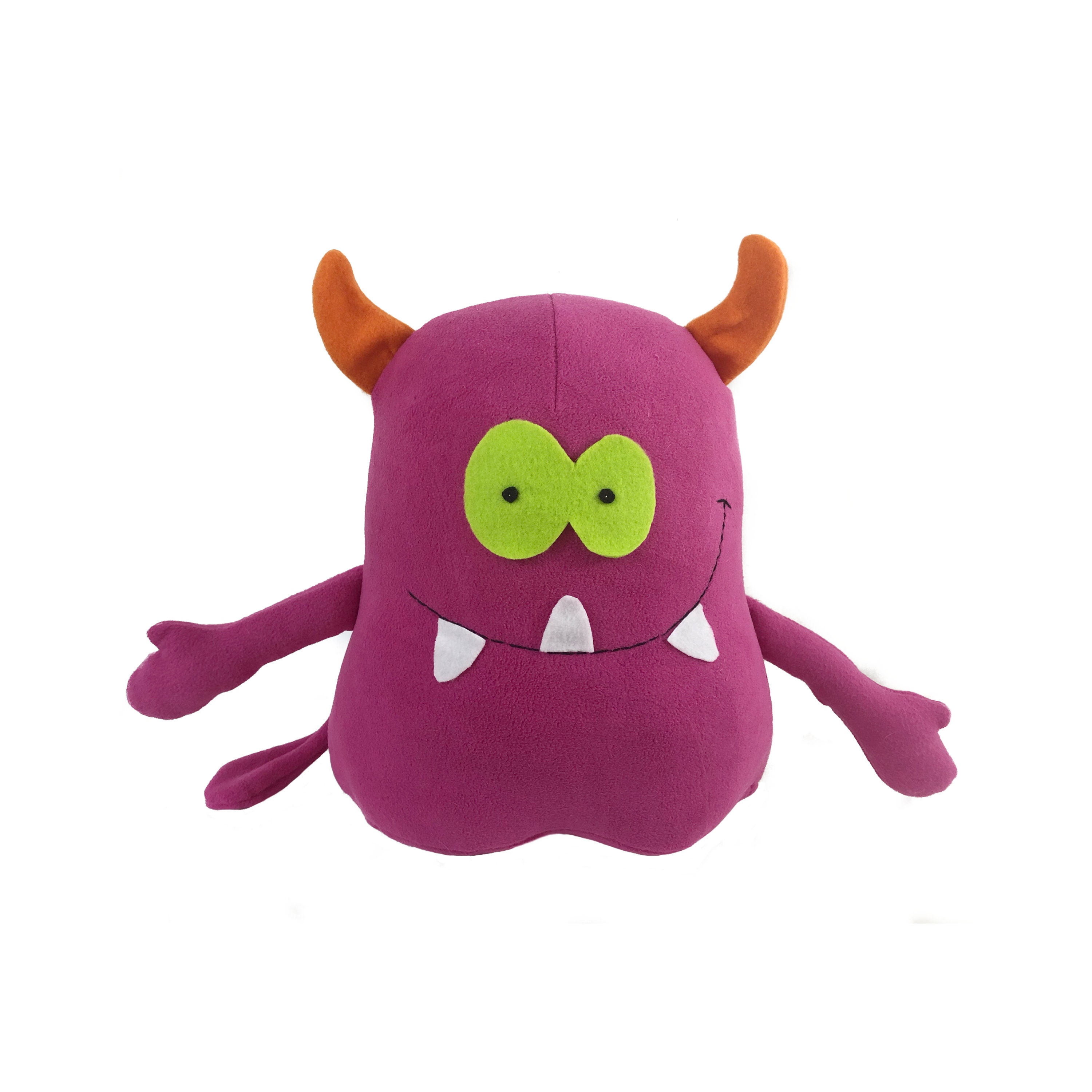 Monster Plush Sewing Pattern DIY Halloween Halloween | Etsy