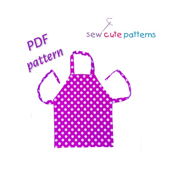 Adult Apron Pattern Sewing Pattern Apron PDF Digital - Etsy