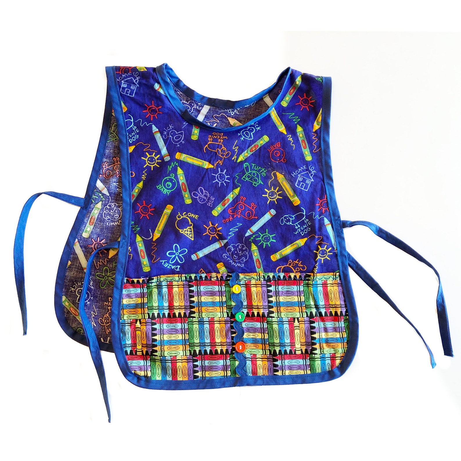 Children's Art Smock Pattern Sewing Pattern Childs - Etsy