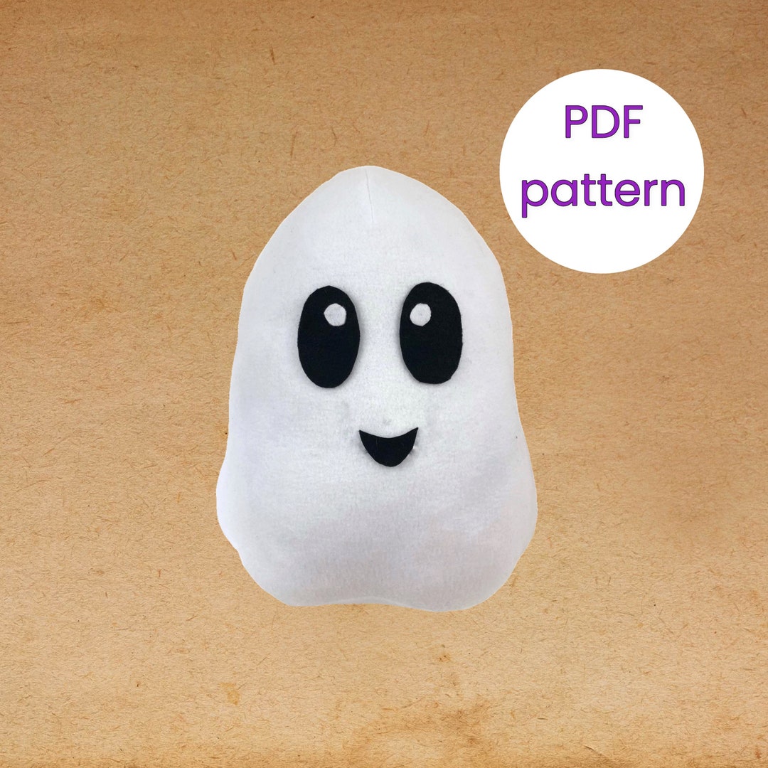 Ghost Pattern Sewing DIY Halloween Decorations Ghost - Etsy